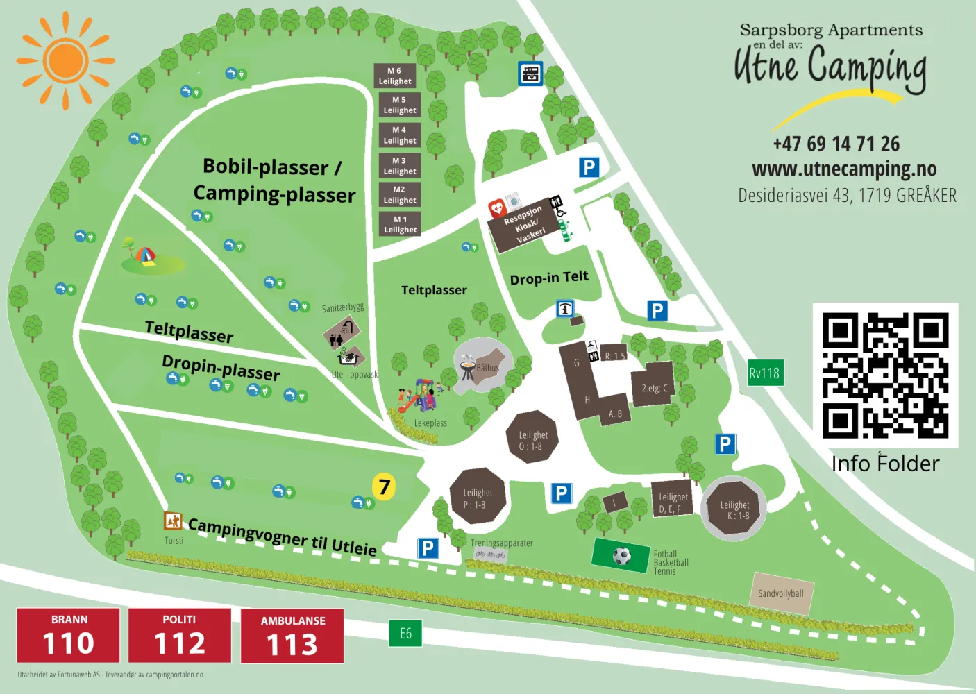 Utne Camping | Startside